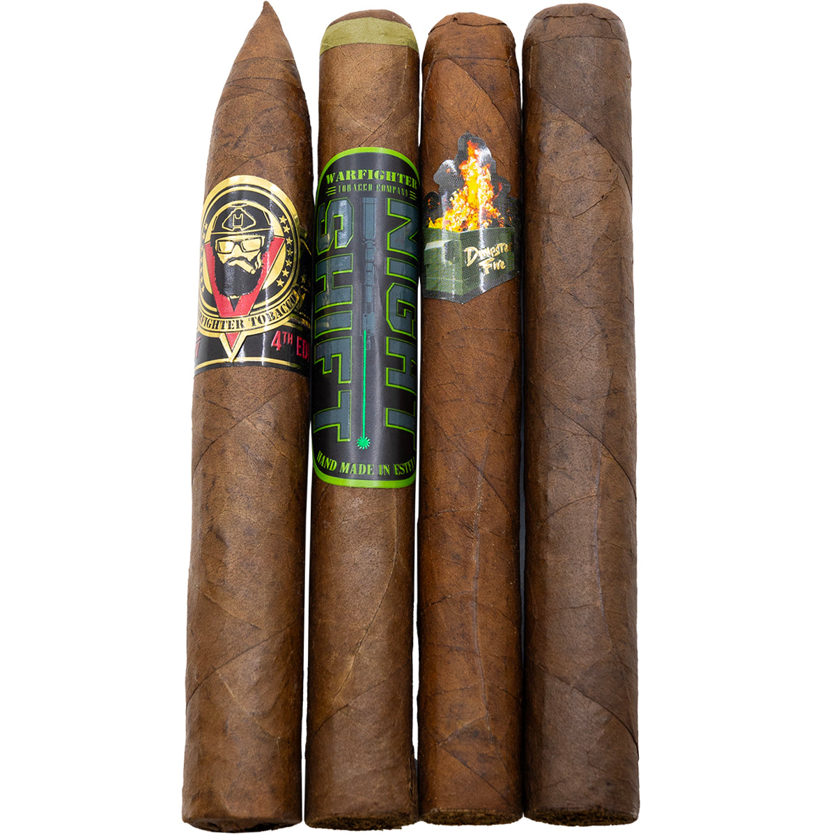 4 Pack Specialty Sampler — Warfighter Tobacco