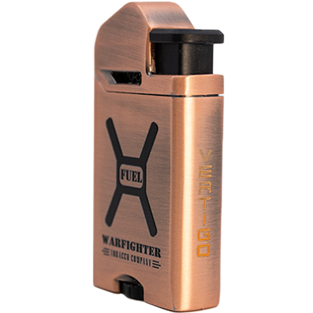 Warfighter Copper Fuel Can Flat Flame Lighter — Warfighter Tobacco