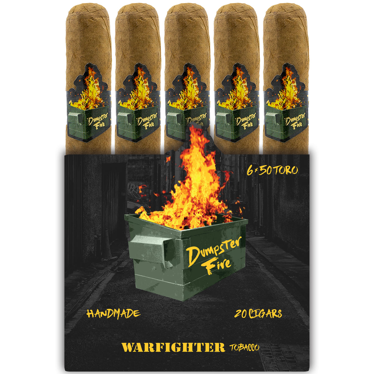 Warfighter Dumpster Fire Cigar — Warfighter Tobacco