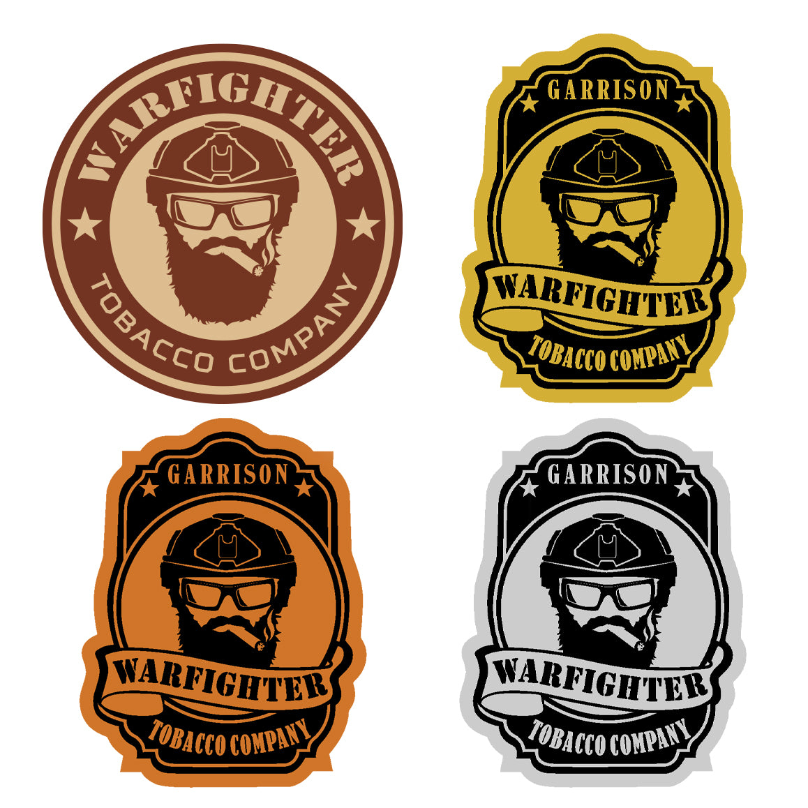 Warfighter Sticker Pack — Warfighter Tobacco