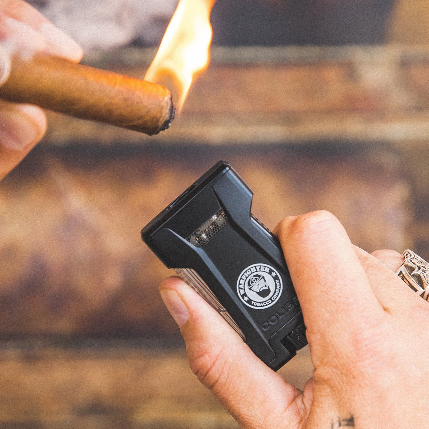 Colibri Rebel Warfighter Lighter — Warfighter Tobacco
